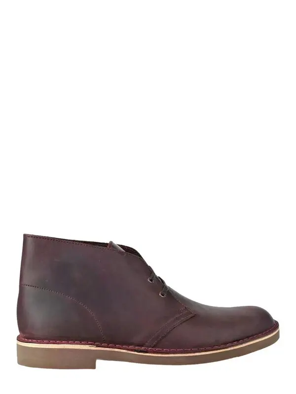 Clarks Bushacre 2 Desert Boots - Red