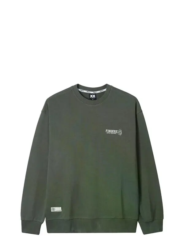 FINGERCROXX Printed Sweatshirt - Grey