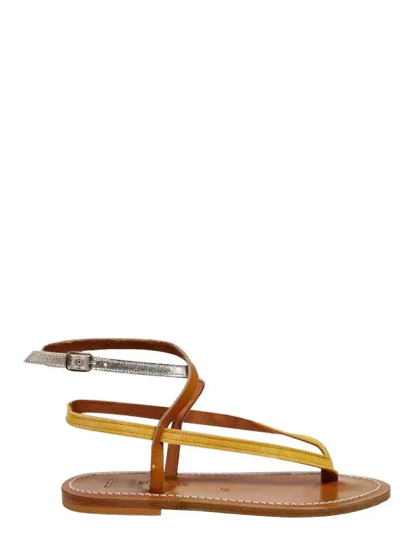 K.JACQUES Buckle-fastening Leather Sandals - Brown