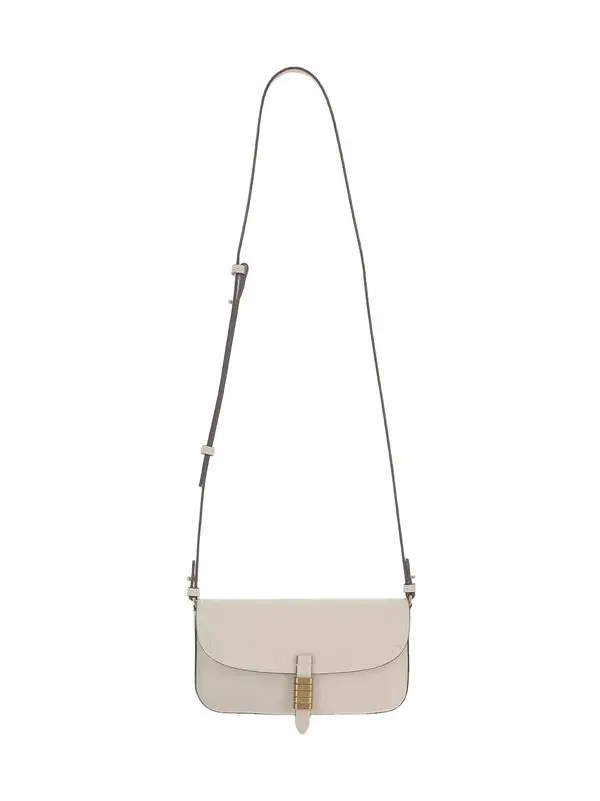 Pinko Flap-closure Leather Shoulder Bag - Neutrals