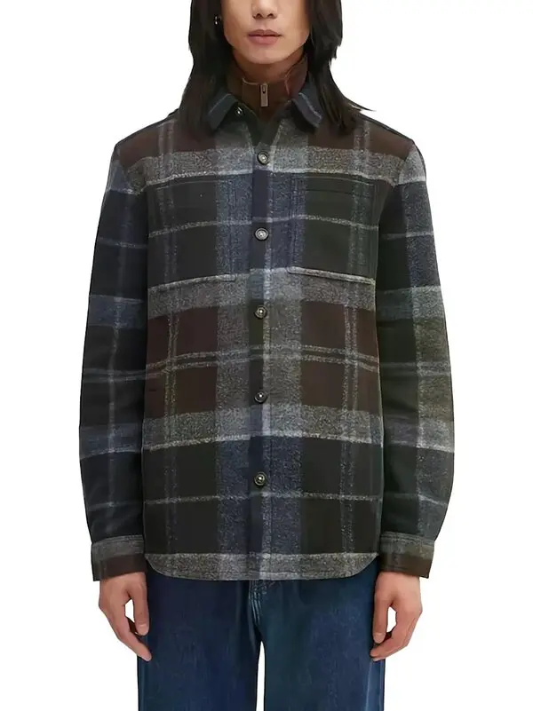 Barbour Checked Button-fastening Shirt - Brown