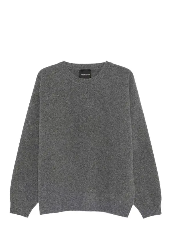 ROBERTO COLLINA Cashmere Sweater - Grey