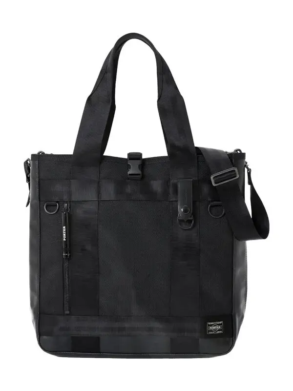 PORTER-YOSHIDA & CO Zip-fastening Tote Bag - Black