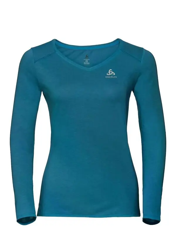 ODLO V-neck Base-layer Top - Blue