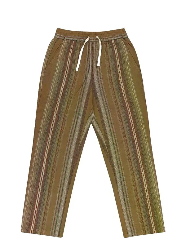 Aimé Leon Dore Striped Drawstring Pants - Brown