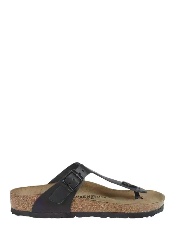BIRKENSTOCK Gizeh Buckled Sandals - Black