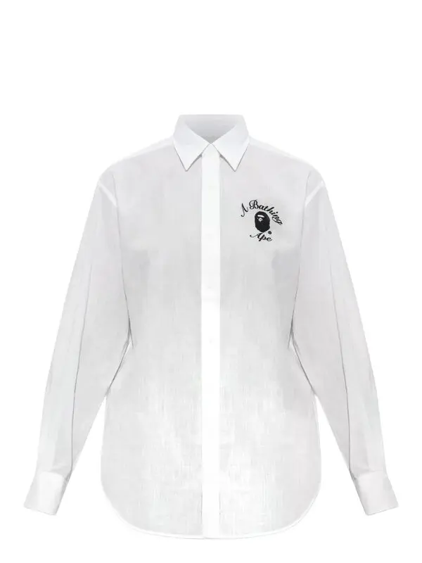 A BATHING APE Cotton Shirt - White
