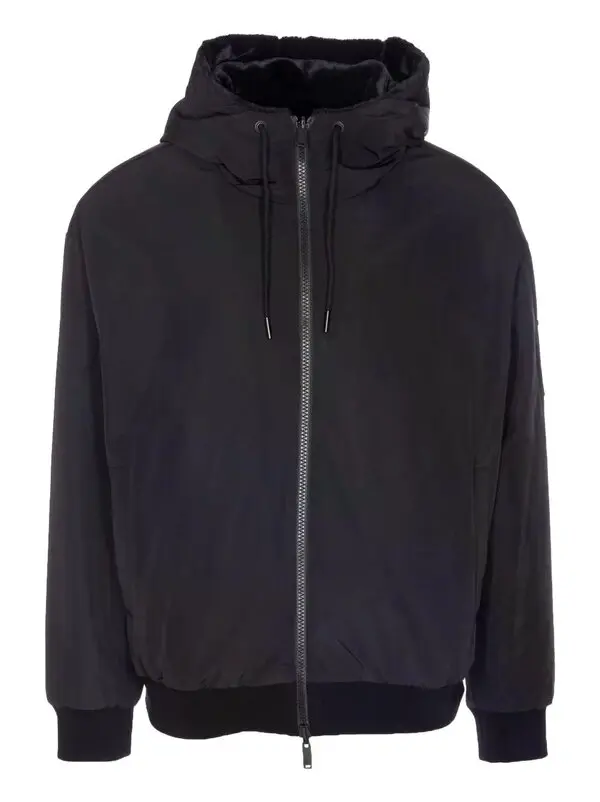 Moose Knuckles Roland Reversible Hooded Jacket - Black