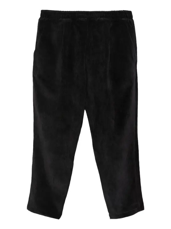 FAMILY FIRST Corduroy Pocket Trousers - Black