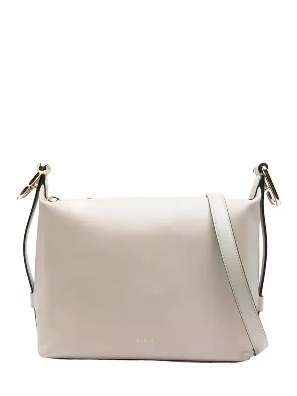 Furla Nuvola Leather Shoulder Bag - Neutrals