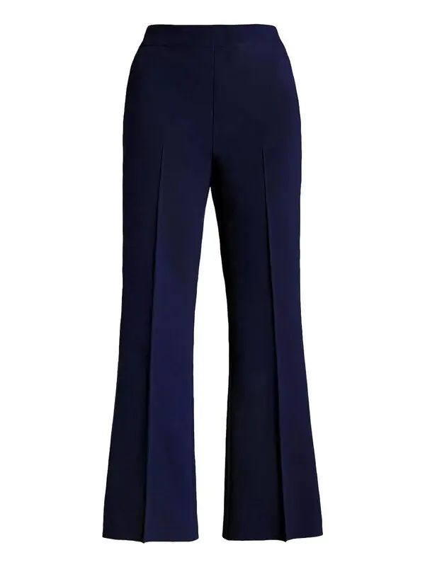 HIGH SPORT Kick Pleated-front Flared Trousers - Blue