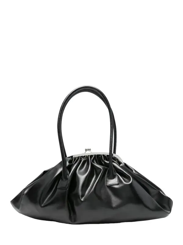 Comme Des Garçons Kiss Clasp Shoulder Bag - Black