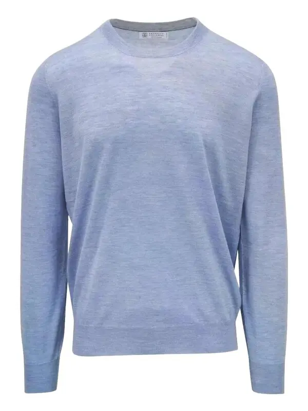 Brunello Cucinelli Crew-neck Sweater - Blue