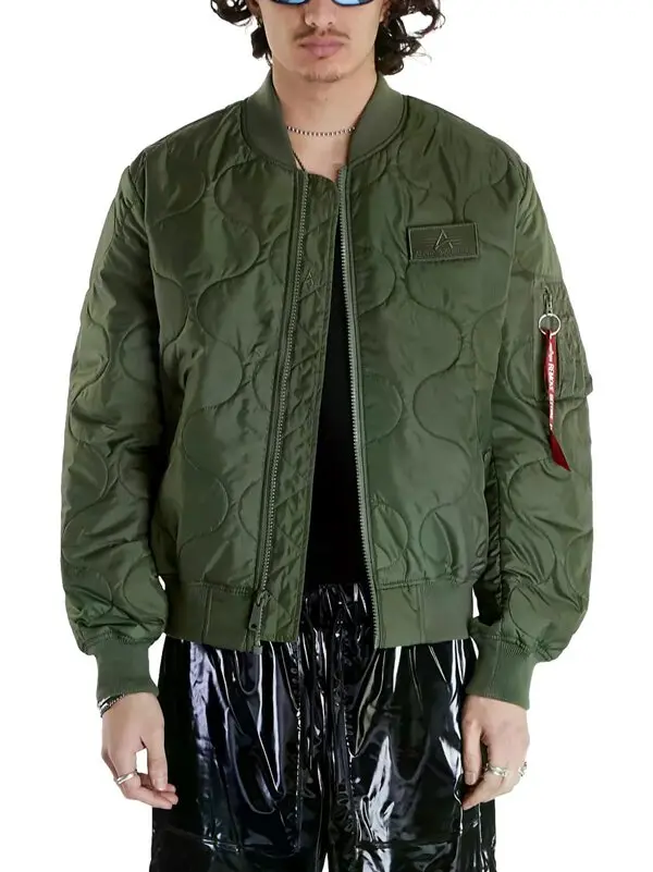 Alpha Industries Ma-1 Als Padded Bomber Jacket - Green