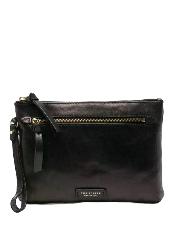 THE BRIDGE Ingrid Clutch Bag - Black
