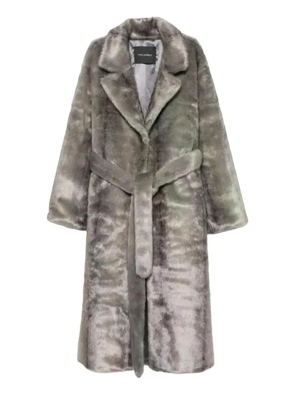 THELAURENT Belted Coat - Grey