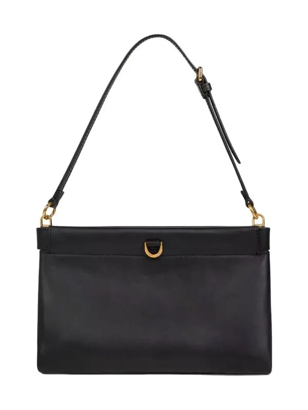 Etro Mini Leather Shoulder Bag - Black
