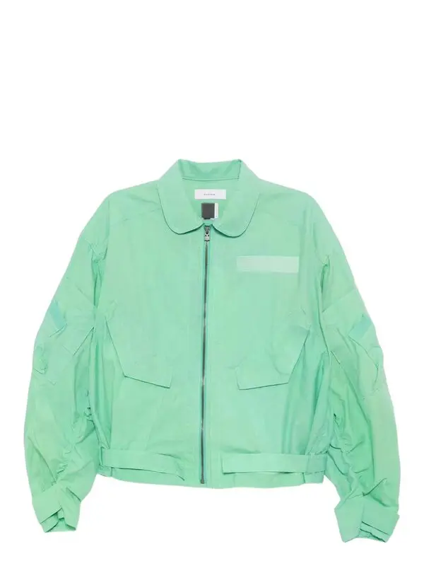 Facetasm Collared Pilot Jacket - Green