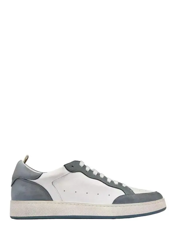 Officine Creative Leather Lace-up Sneakers - White
