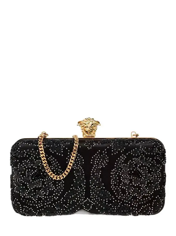 Versace La Medusa Clutch - Black
