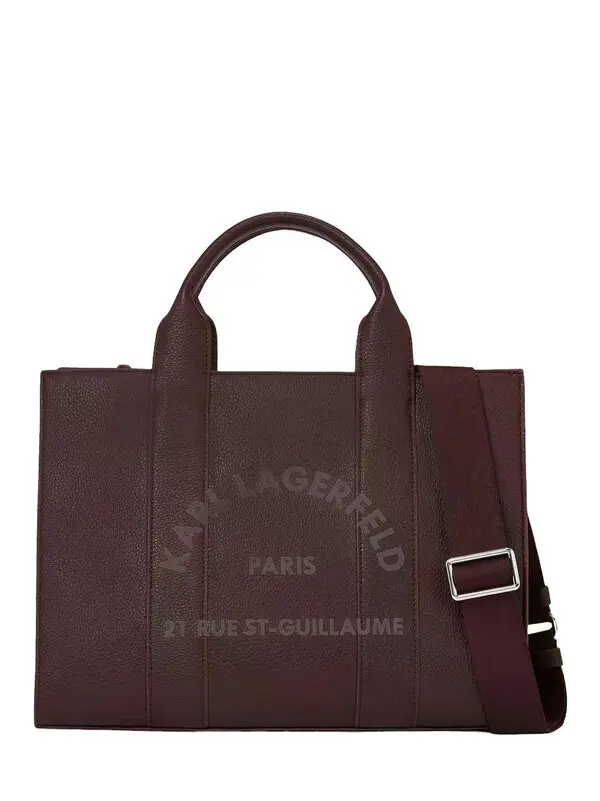 Karl Lagerfeld Rue St-guillaume Medium Tote Bag - Brown