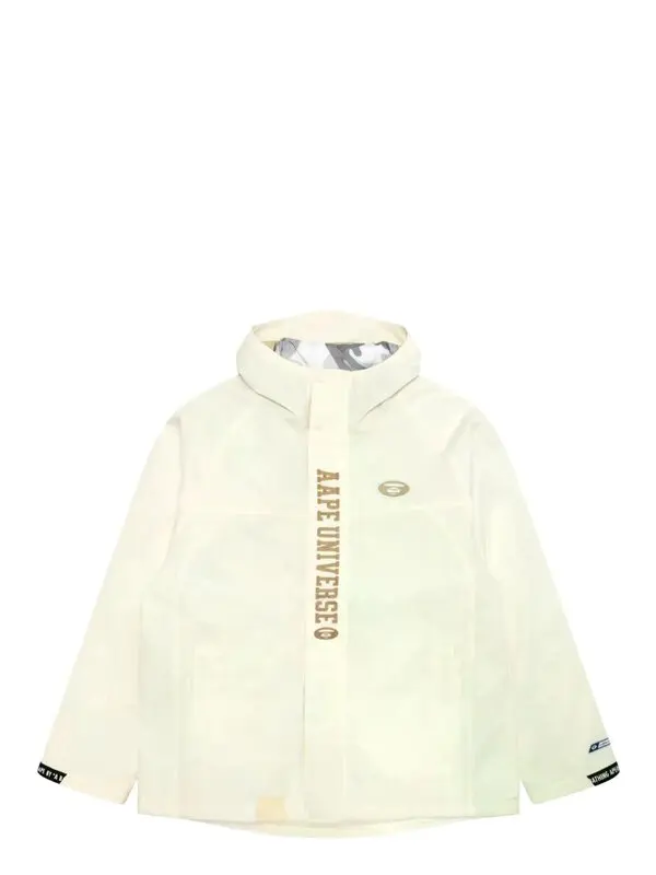 AAPE BY *A BATHING APE® Long-sleeve Puffer Jacket - White