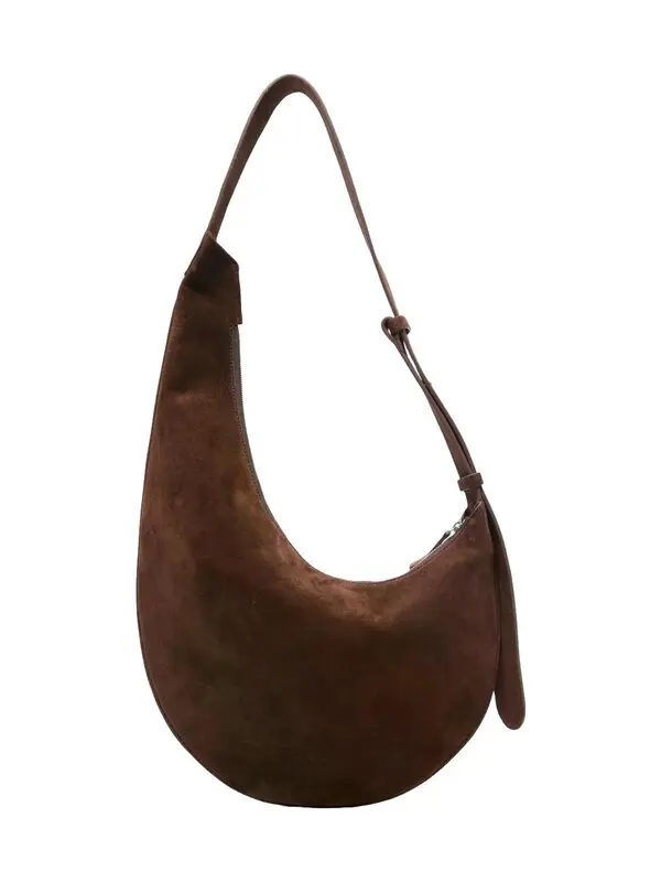 AESTHER EKME Crescent Suede Tote Bag - Brown