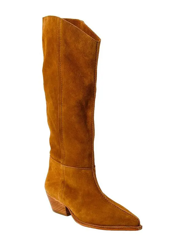 Free People Sway Low 2.0 Slouch Boots - Tan