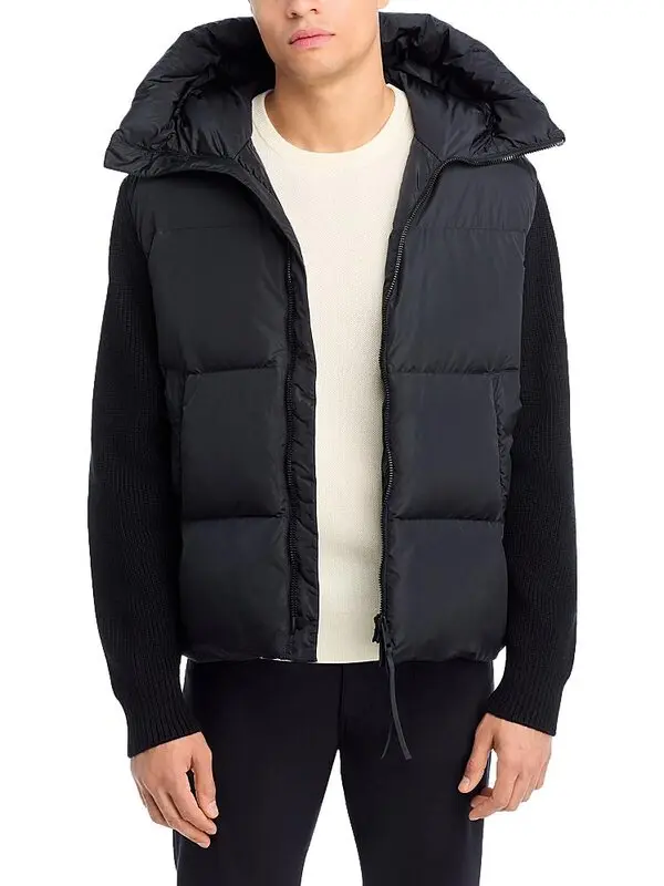 Canada Goose Hybridge Grove Knit Hoodie - Black