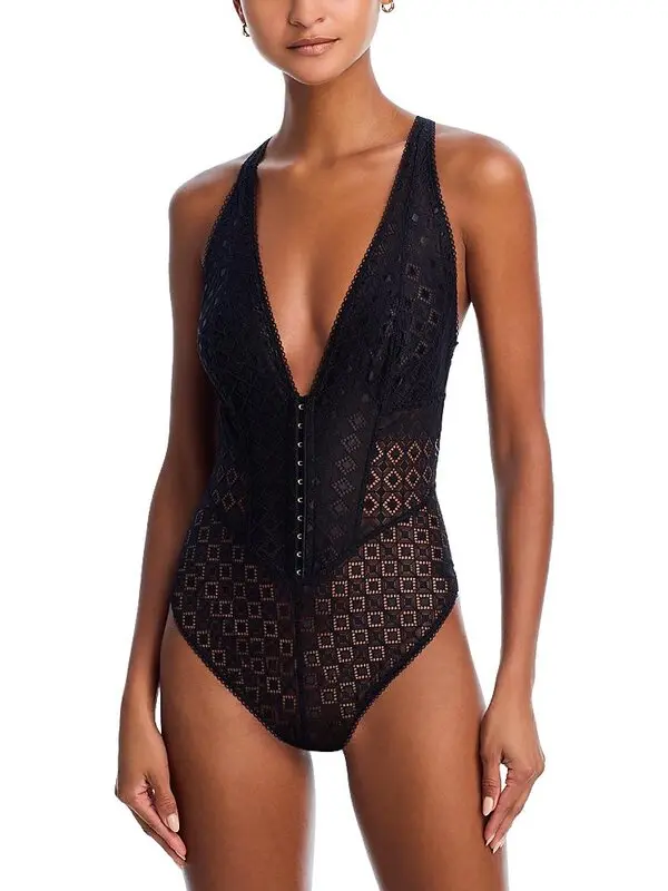 Cosabella Basilica Cinched Teddy - Black