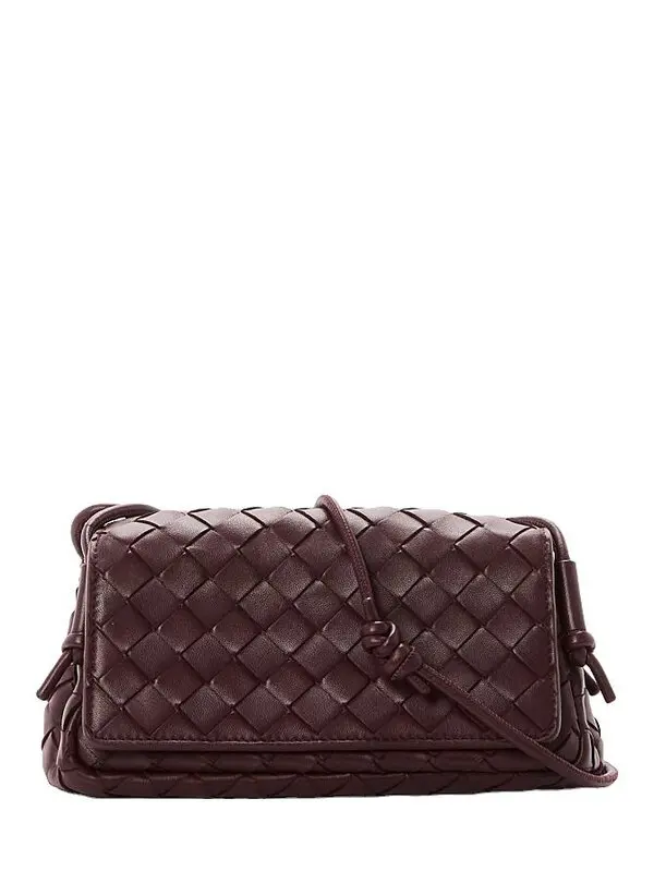 Bottega Veneta Notturno Pouch - Deep Mahogany