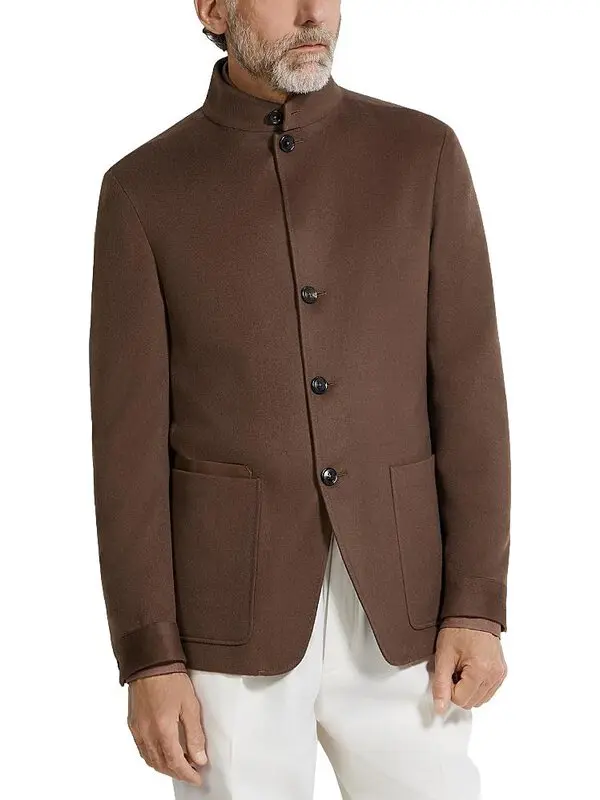 Zegna Oasi Cashmere Il Conte Jacket - Brown