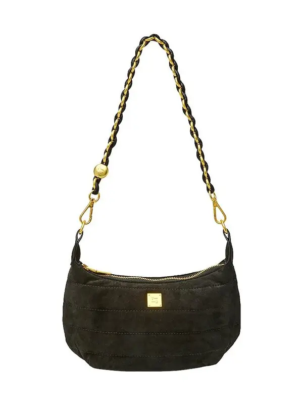 THINK ROYLN Mini Moon Shoulder Bag - Black