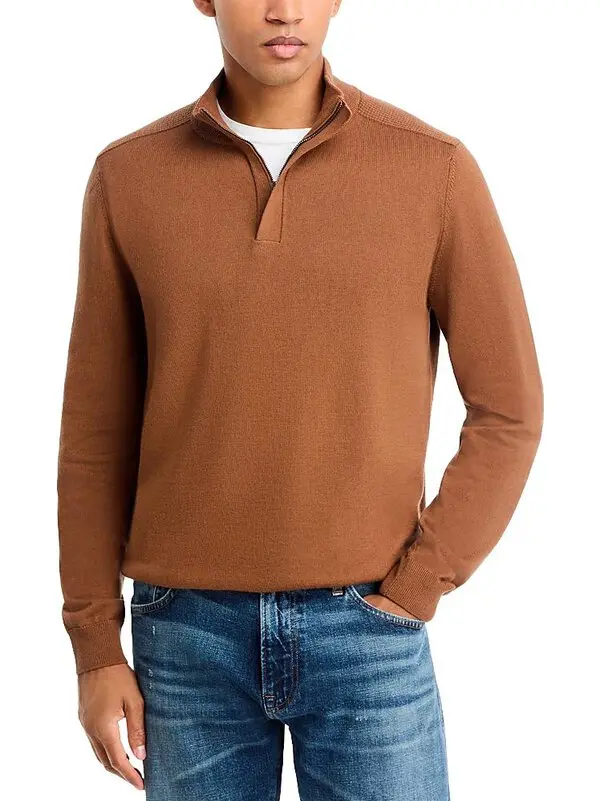 Hugo Boss Horman Sweater - Medium Brown