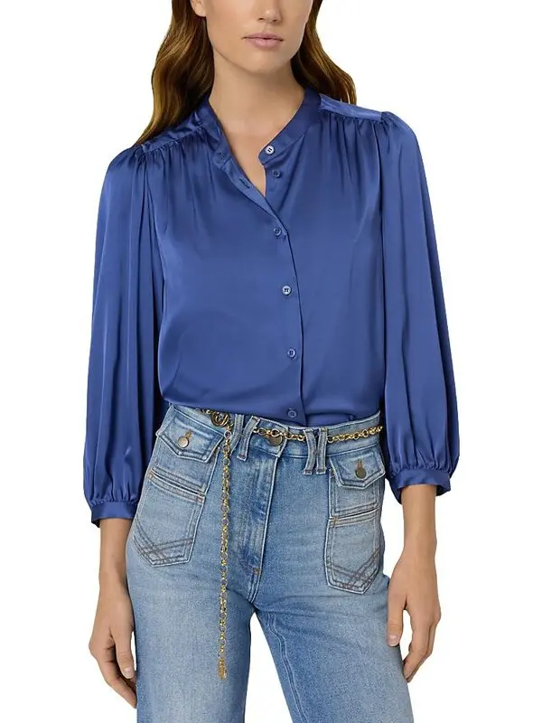 Gerard Darel Alicia Button-up Shirt - Blue