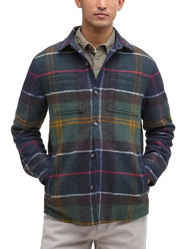 Barbour Chapter Tailored Relaxed Fit Overshirt - Classic Tartan