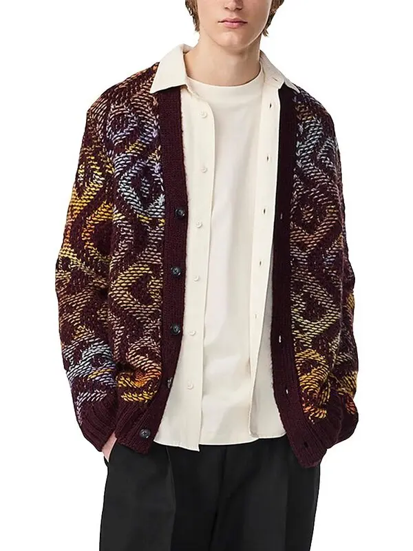 Nn07 Viggo Cardigan Sweater - Wine Red