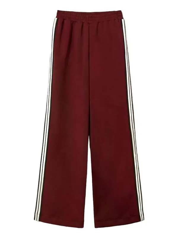 TWINSET Elasticated Side-stripe Track Pants - Red