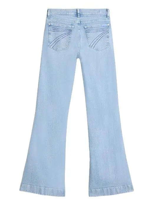 7 For All Mankind Slim Illusion Tailorless Dojo Jeans - Denim