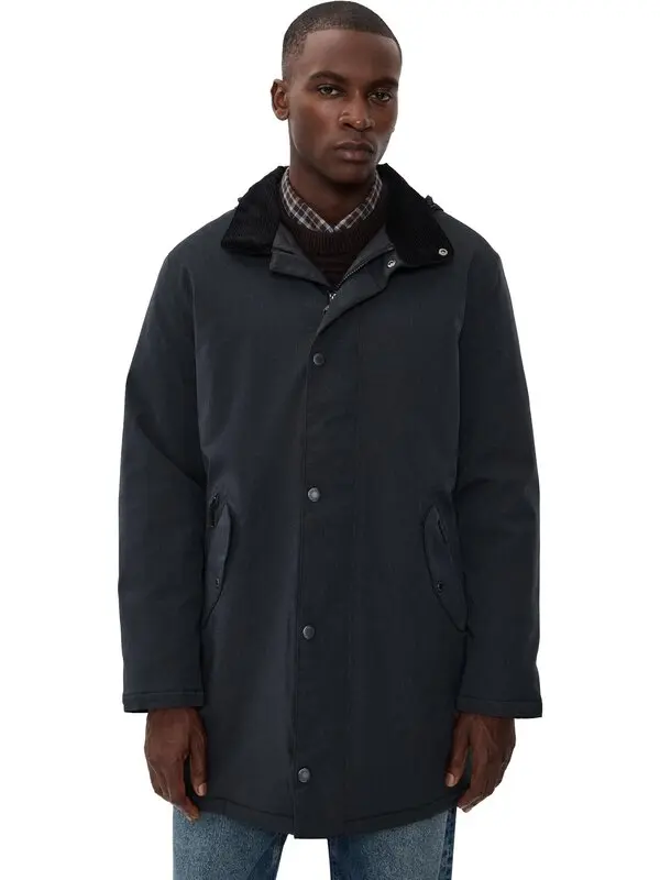 Barbour Winter Powell Waterproof Jacket - Black