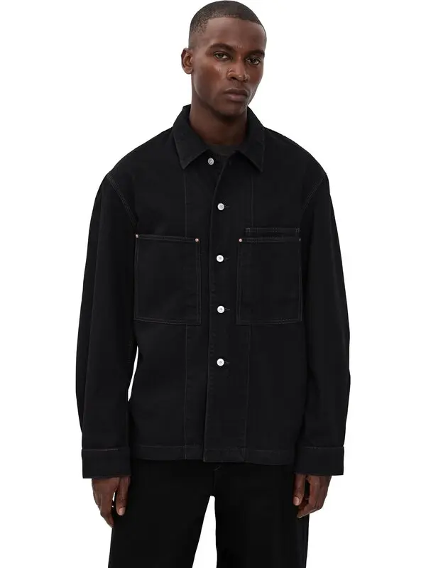 LEMAIRE Workwear Overshirt - Black