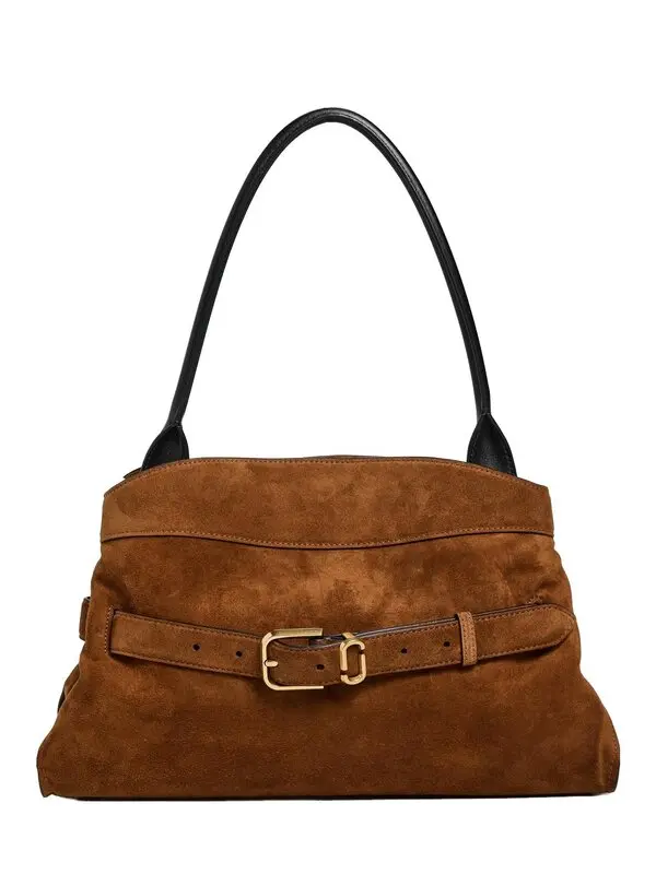 Marc Jacobs The Suede Dakota Satchel - Copper