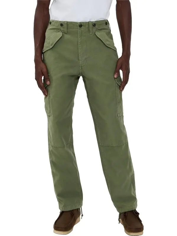 Filson Field Cargo Pants - Washed Fatigue Green