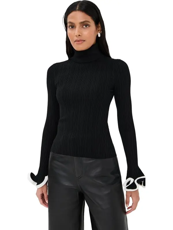 Simkhai Lola Turtleneck - Black