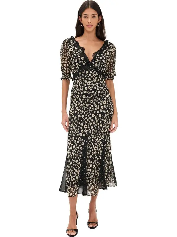 Rails Annmarie Maxi Dress - Daisy Dot Combo