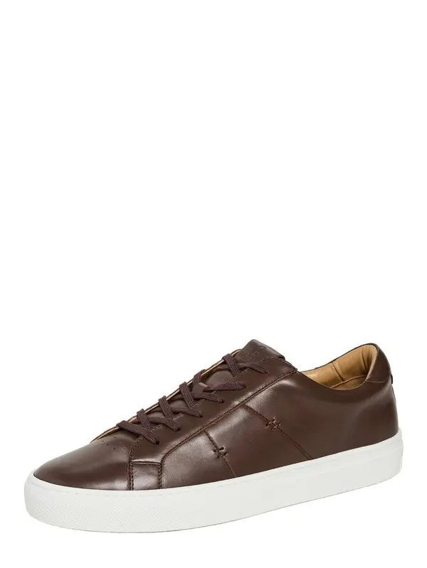 Greats Royale 2.0 Leather Sneakers - Dark Brown