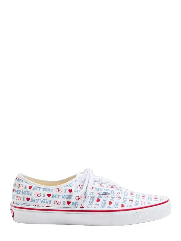 Valentino Garavani And Vans Low-top Trainer - White