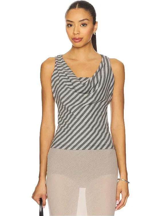 GEEL Jameson Top - Melange Grey