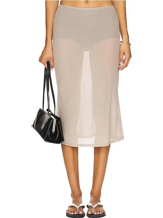 GEEL Brynn Skirt - Fog