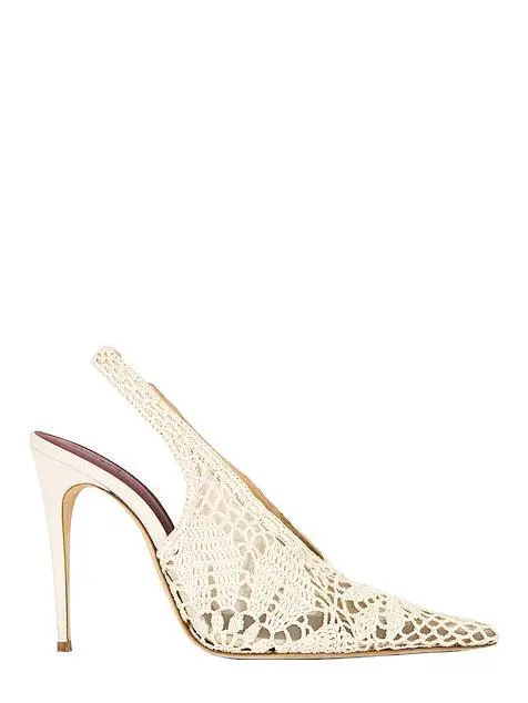 Magda Butrym Slingback Pump - Cream